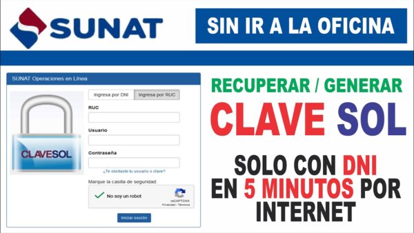 ¿Cómo Recuperar tu Clave SOL Paso a Paso? - pe.nutrindoalma.com